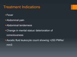 Spontaneous Bacterial peritonitis | PPTX