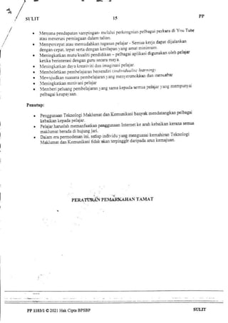 Sbp Bm Skema Jawapan Kertas 1 Pdf