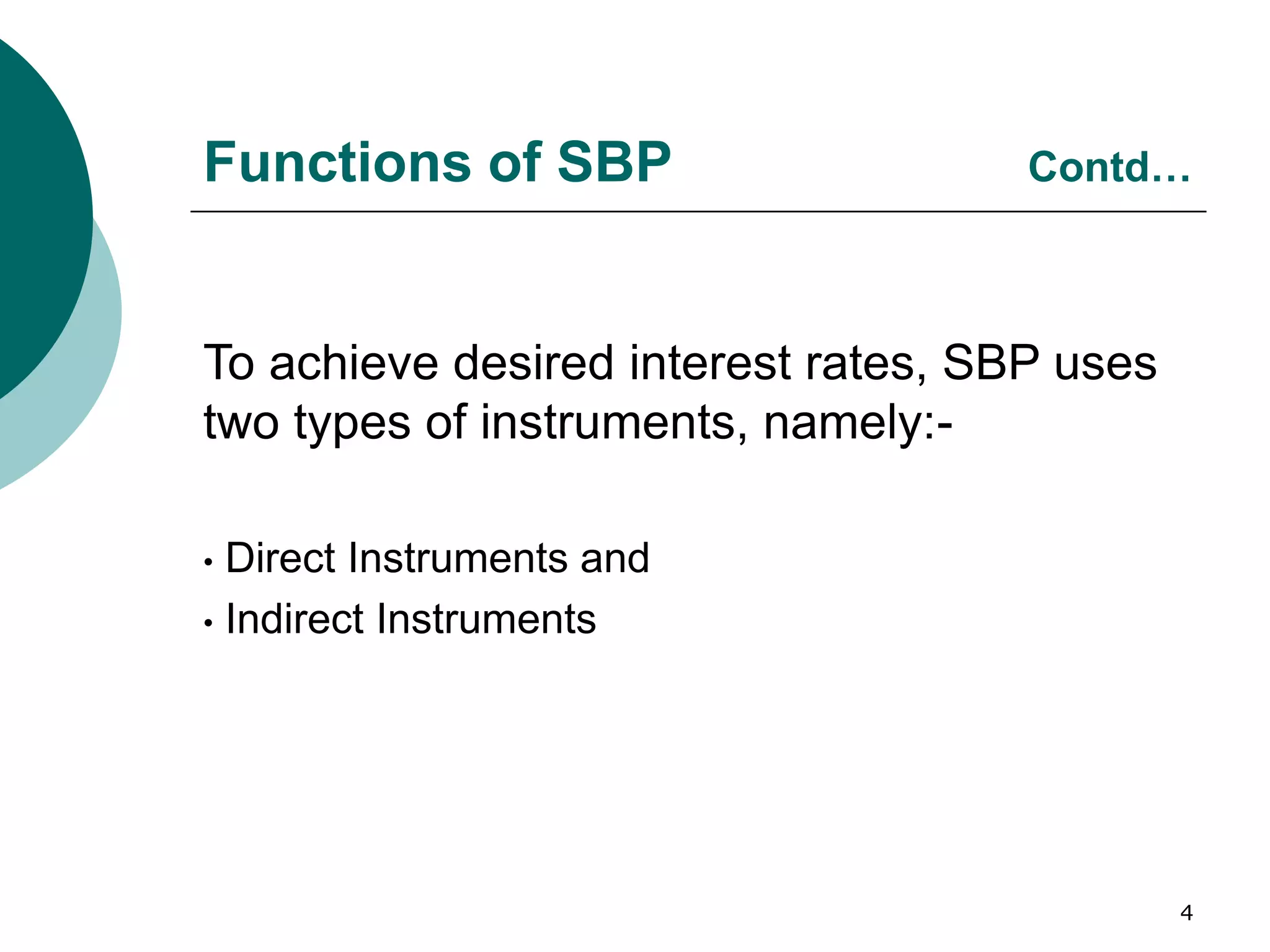 SBP Mrket-Operations And Market Management | PPT