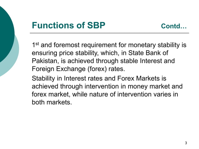 SBP Mrket-Operations And Market Management | PPT