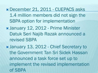 SARAAN BARU PERKHIDMATAN AWAM (SBPA) | PPTX