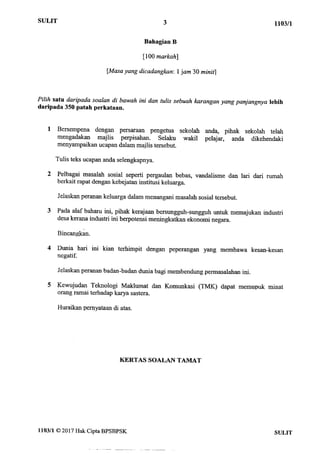 +Sbp BM spm 2017 | PDF