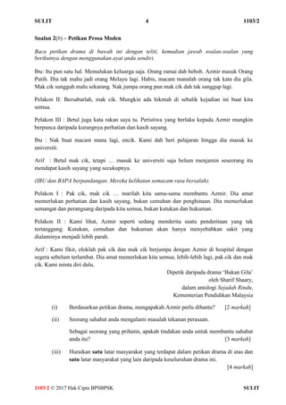 +Sbp BM spm 2017 | PDF