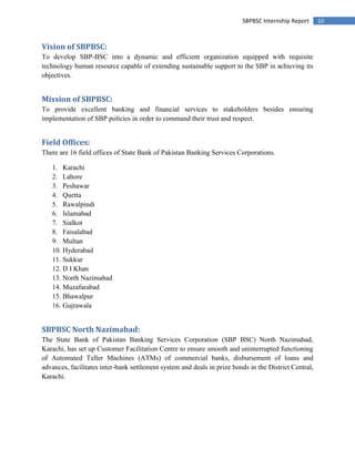 Sbpbsc internship report abdul baseer- | PDF