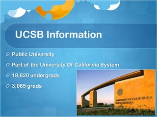 UCSB College Spotlight | PPTX