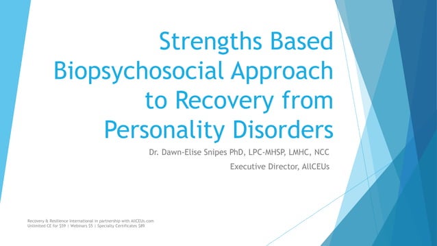 Addressing Cluster B Personality Disorders in Treatment | PPTX | Mental ...