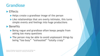 Addressing Histrionic Personality Disorder | PPTX | Mental Health ...