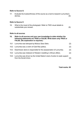 Source Based Questions and SourceBE on Lumumba and Congo.docx