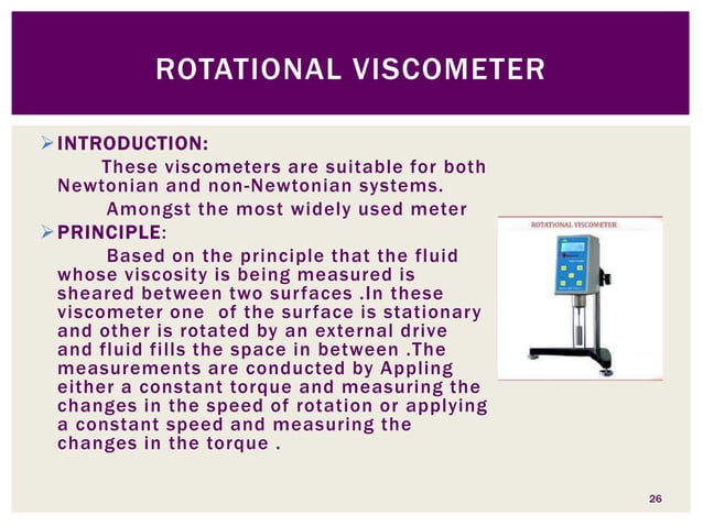 Viscometer and their types. | PPTX