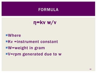 Viscometer and their types. | PPTX
