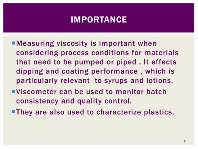 Viscometer and their types. | PPTX