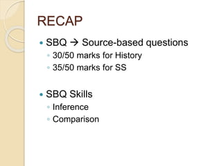 SBQ Skills - Reliability | PPTX