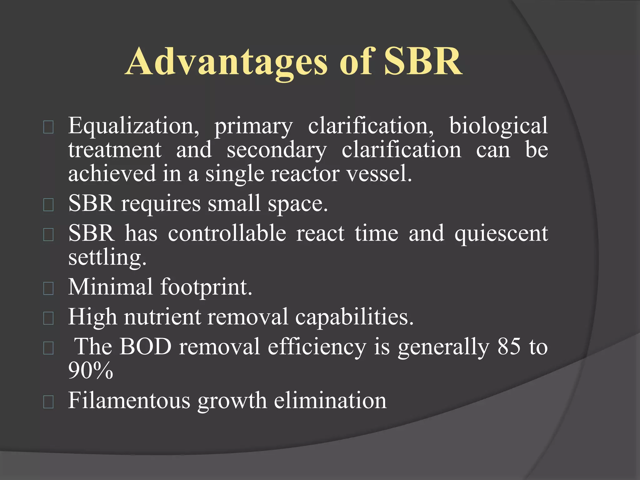 Sequencing Batch Reactor Ppt Pptx Chemistry Science