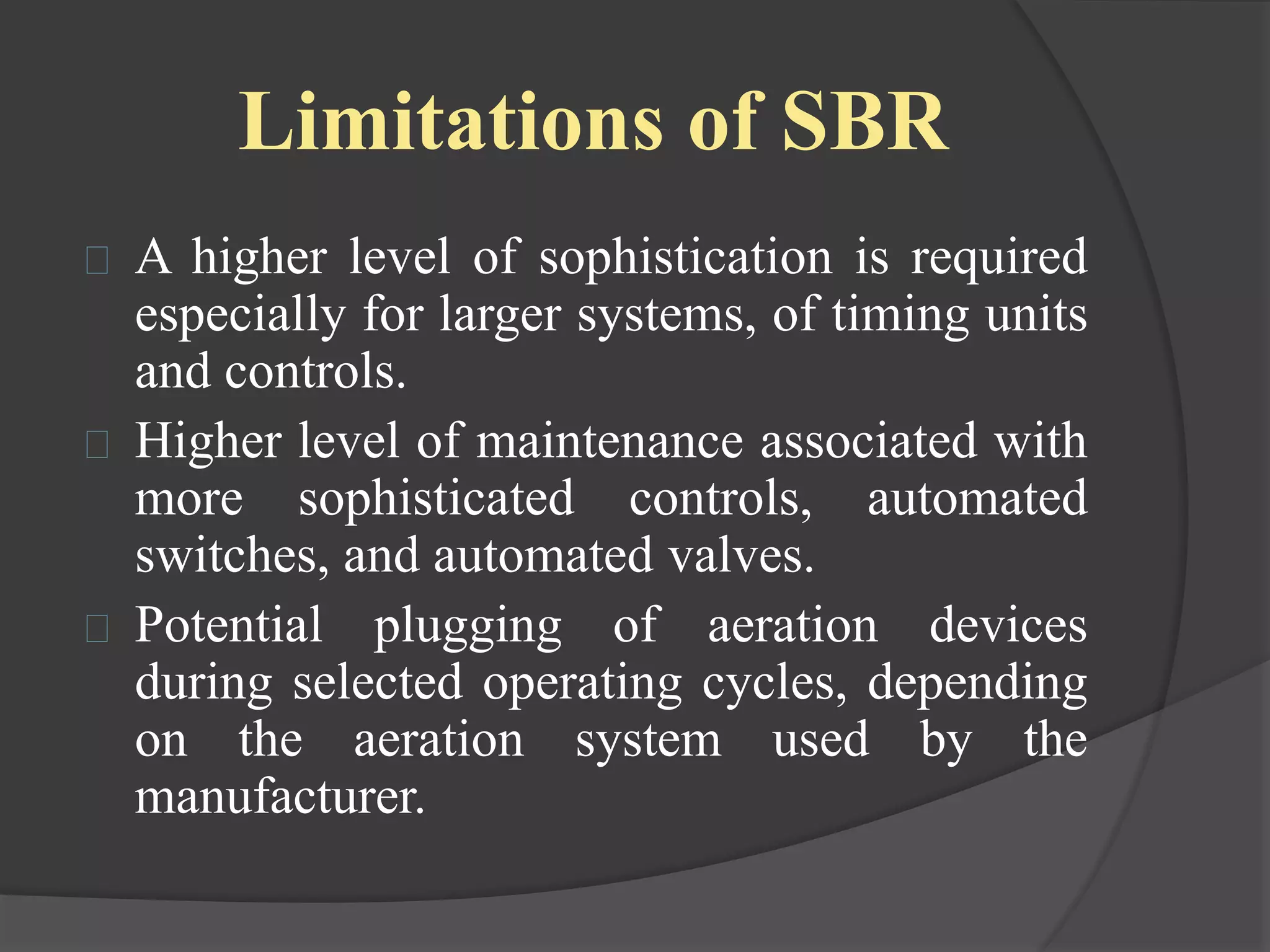 Sequencing batch reactor ppt | PPTX