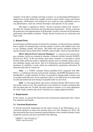 SCSimulator: An Open Source, Scalable Smart City Simulator | PDF