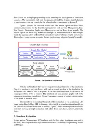 SCSimulator: An Open Source, Scalable Smart City Simulator | PDF