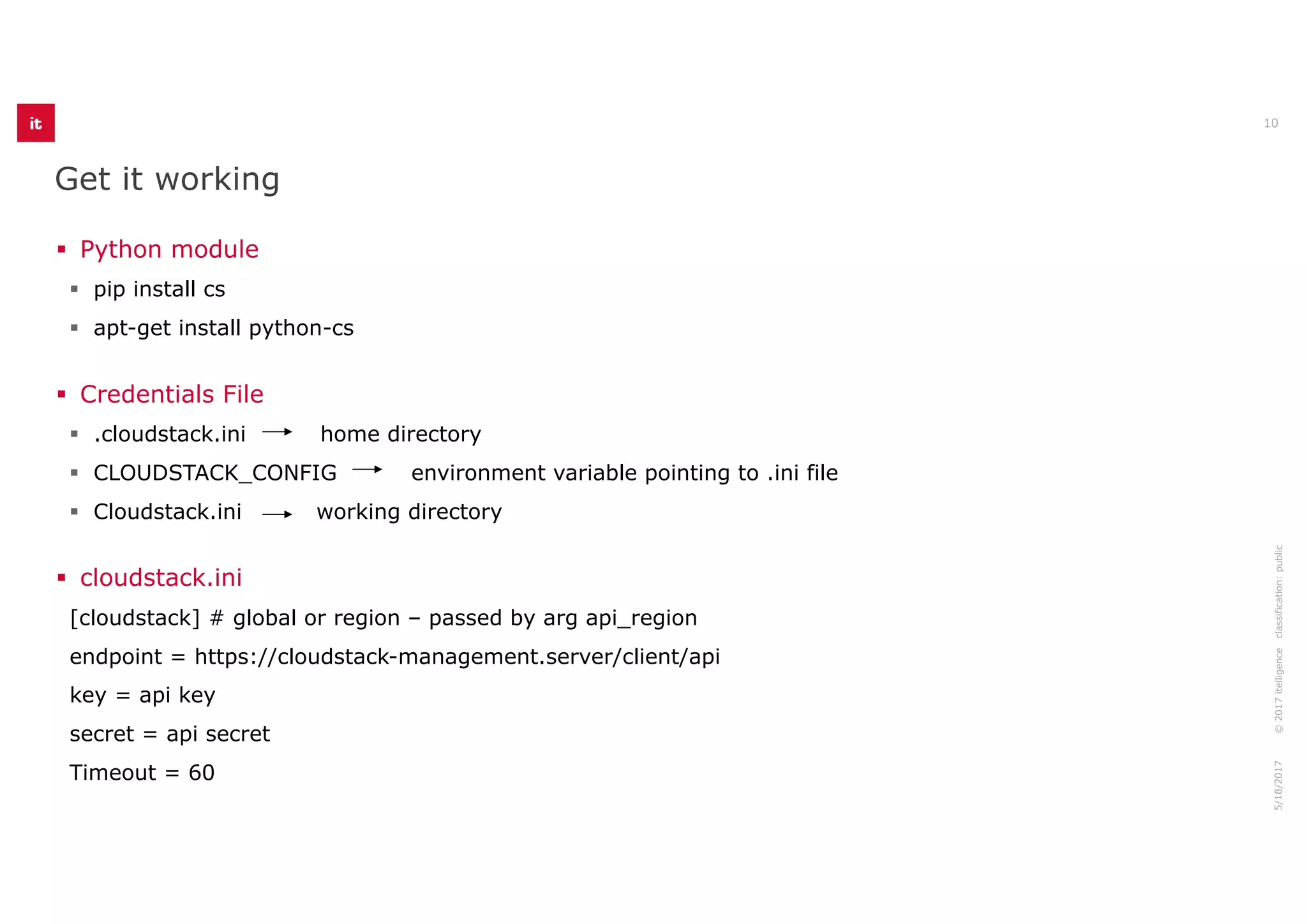 Use case: CloudStack and Ansible | PPT