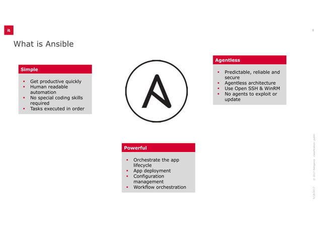 Use case: CloudStack and Ansible | PPT