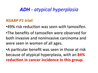 Shani Breuer : Hormonotherapy in precancerous lesions | PPT