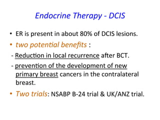 Shani Breuer : Hormonotherapy in precancerous lesions | PPT