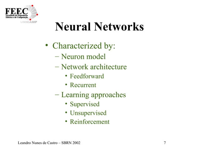 2002: Comparing Immune and Neural Networks | PPT