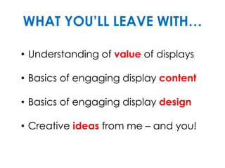Creating Engaging Book Displays | PPTX