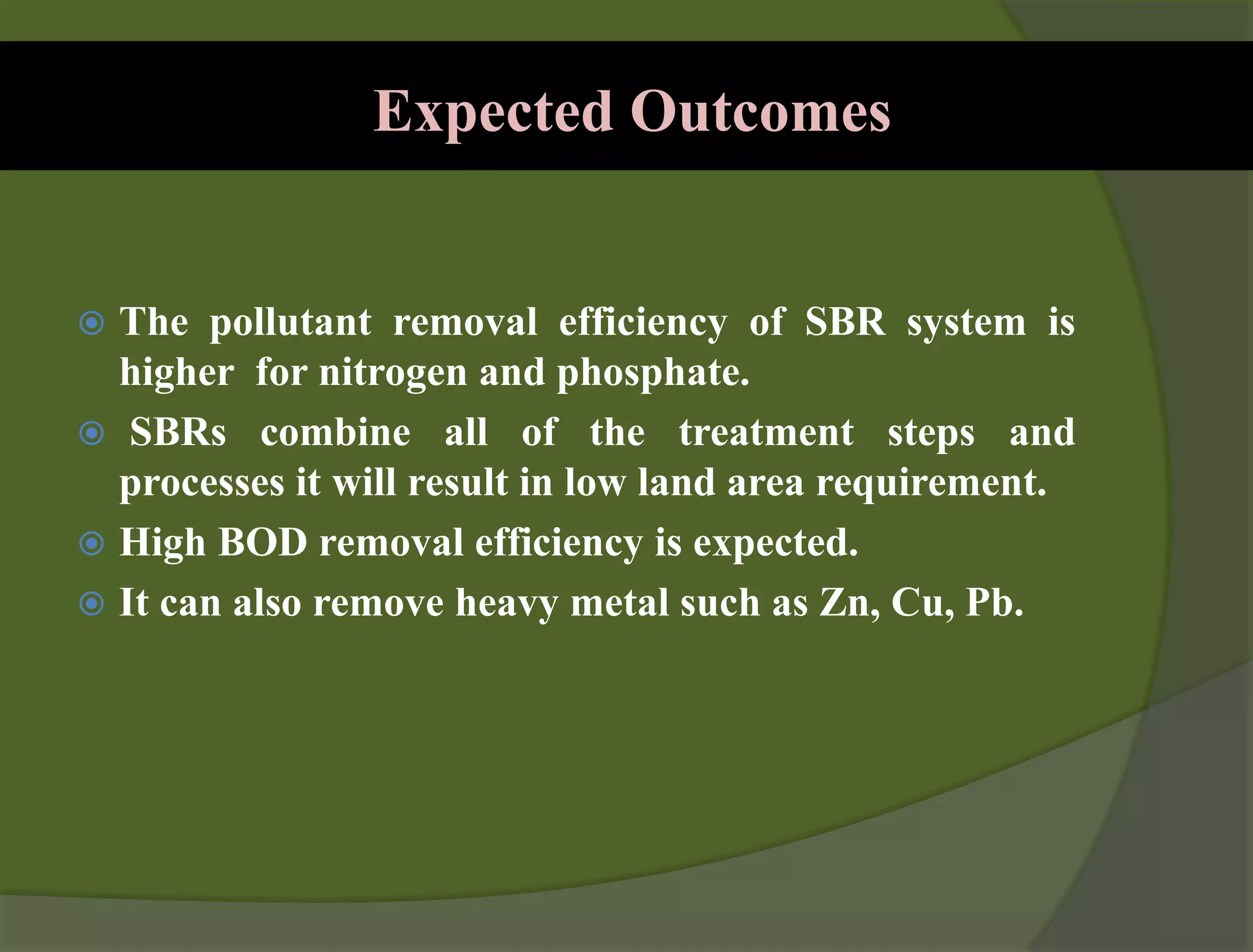 Sequential batch reactor (SBR) | PPTX Sequential batch reactor (SBR) | PPTX