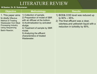 Sequential batch reactor (SBR) | PPTX