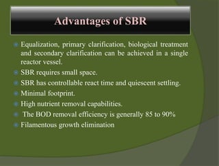 Sequential batch reactor (SBR) | PPTX