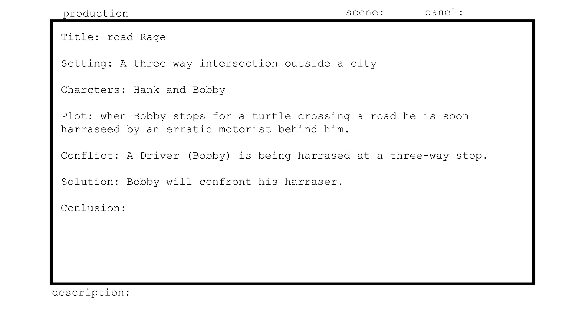 Road Rage capstone project boards . | PPT