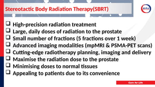 SBRT the new standard of care for Prostate Cancer | PPTX