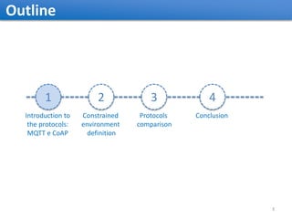 M2M Protocols for Constrained Environments in the Context of IoT: A Comparison of Approaches | PPTX