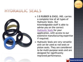 SB Rubber & Engg Industry In Pune | PPT