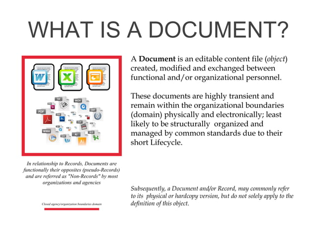 SBS-102 Document-vs-Records | PPT