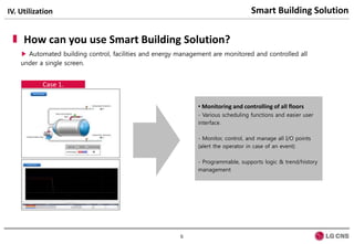 LG CNS Smart Building Solution | PPT