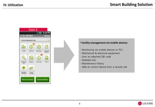 LG CNS Smart Building Solution | PPT
