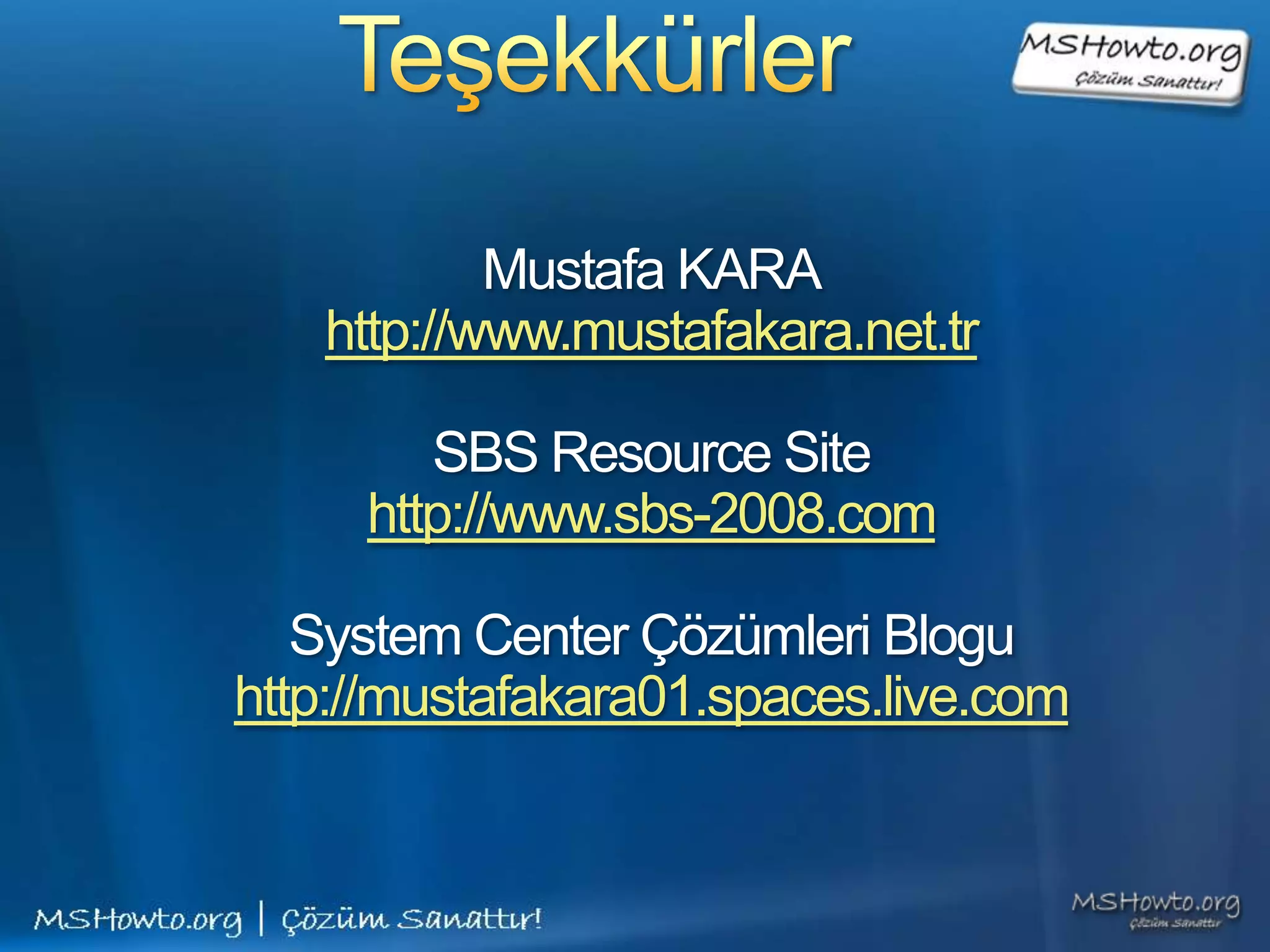 Sbs 2008 nedir_ özellikleri | PPT