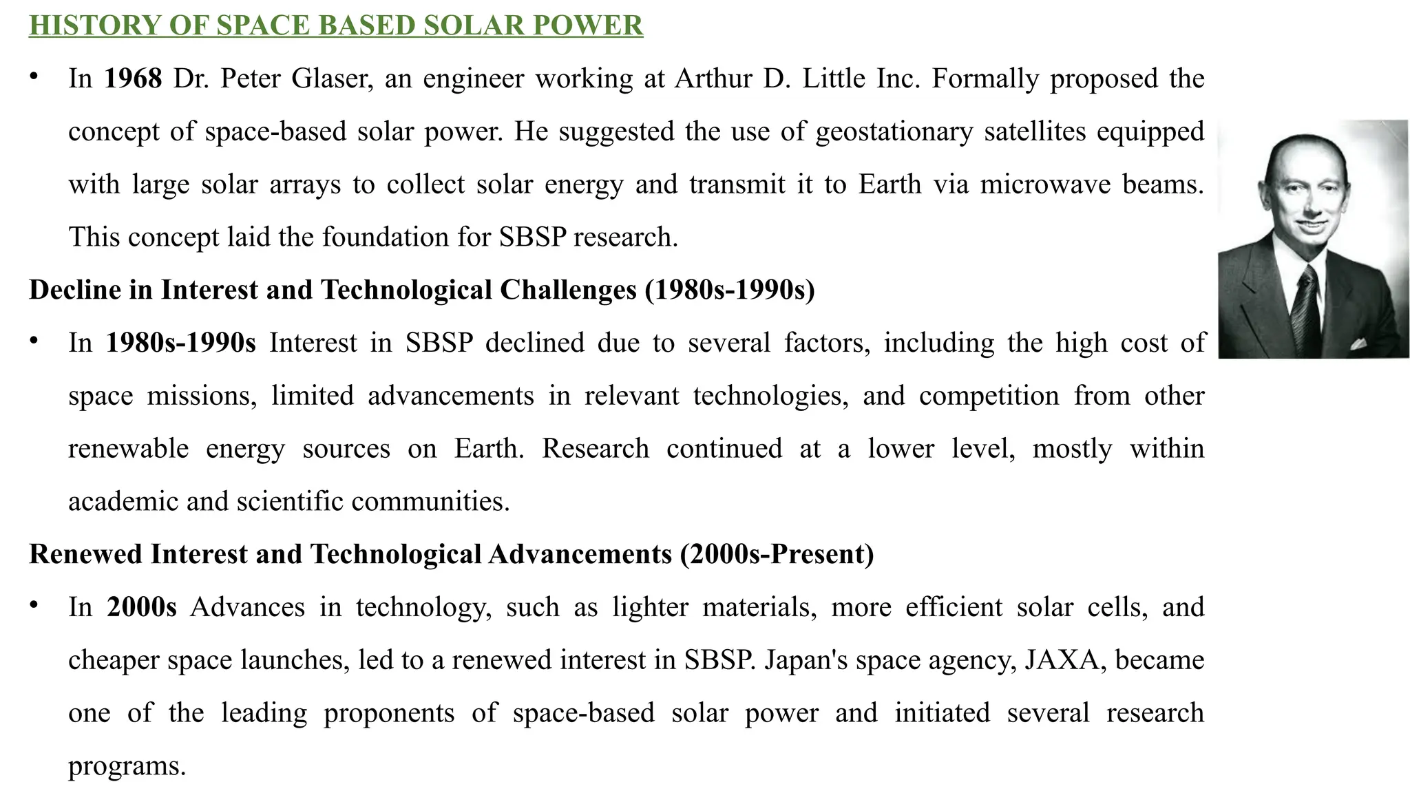 space based solar power powerpoint english | PPTX