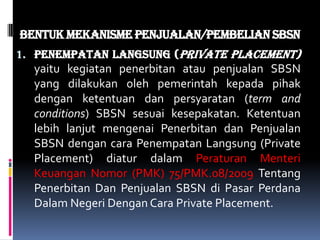 SBSN - Surat Berharga Syariah Negara | PPTX