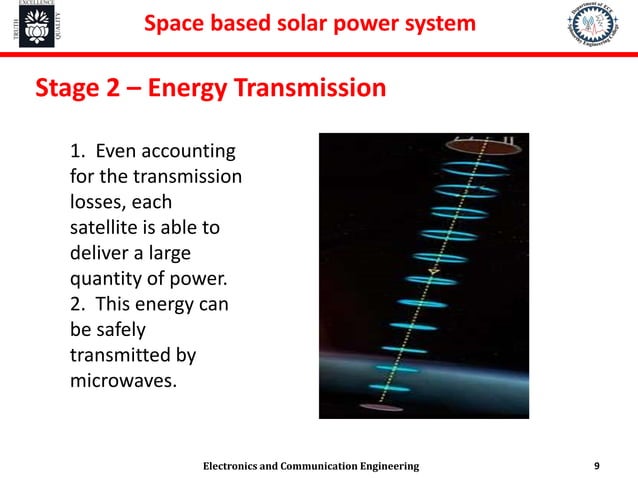 space based solar power system ppt.pdf | Space and Astronomy | Science