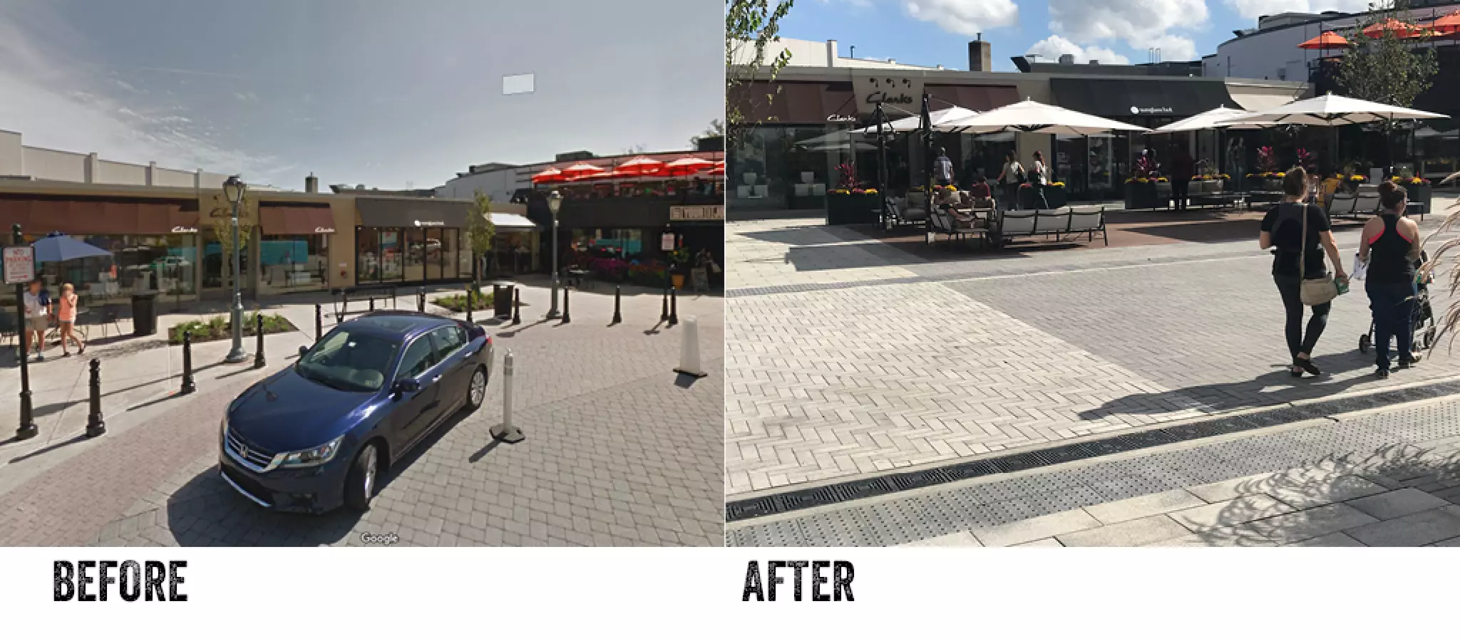 Suburban Square Before and After | PPT