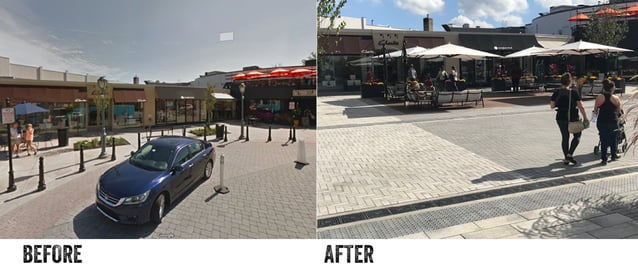 Suburban Square Before and After | PPT