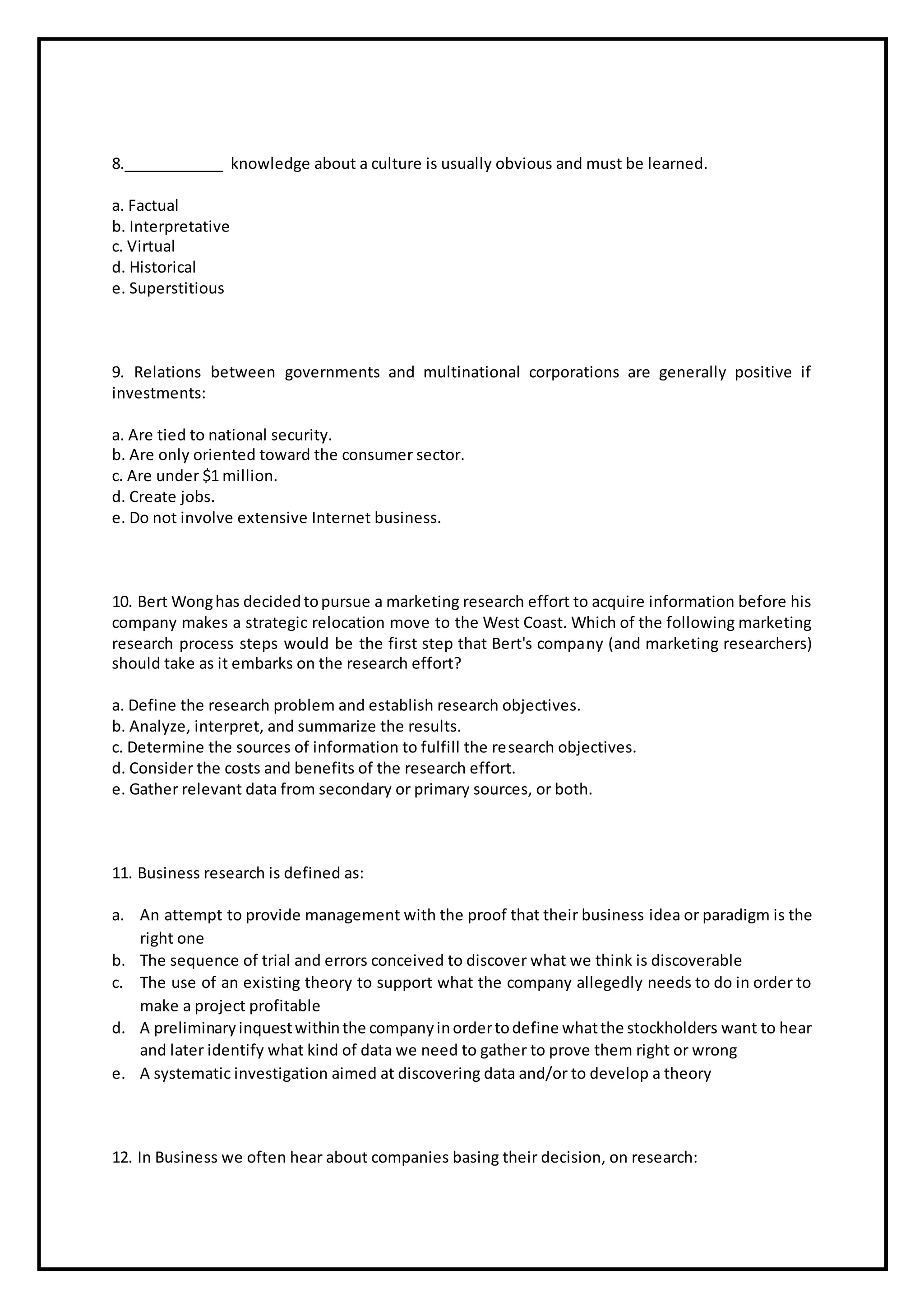Sbs solved exam ques | DOCX