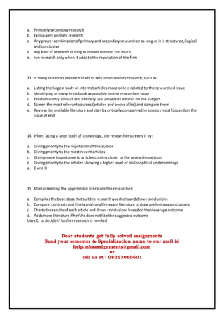 Sbs solved exam ques | DOCX