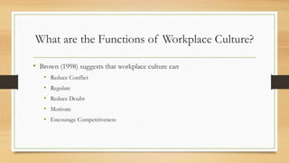 Workplace Culture in Step by Step | PPTX