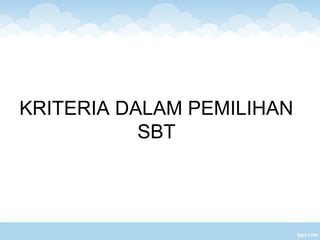 Sekolah Berprestasi Tinggi | PPT