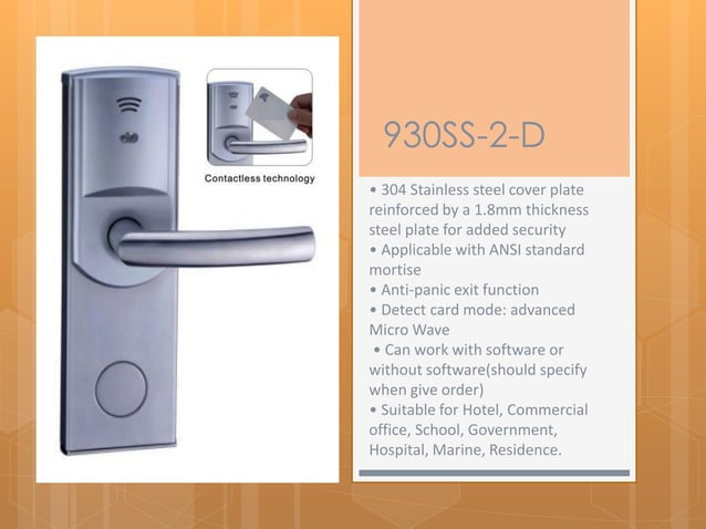 DOOR LOCKS - FULL LIST | PDF | Technology & Computing