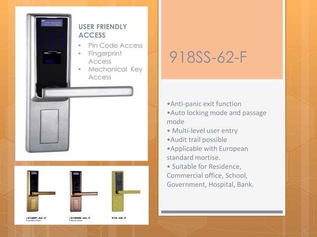 DOOR LOCKS - FULL LIST | PDF | Technology & Computing