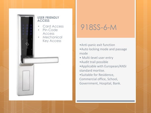 DOOR LOCKS - FULL LIST | PDF | Technology & Computing