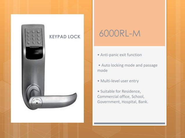 DOOR LOCKS - FULL LIST | PDF | Technology & Computing